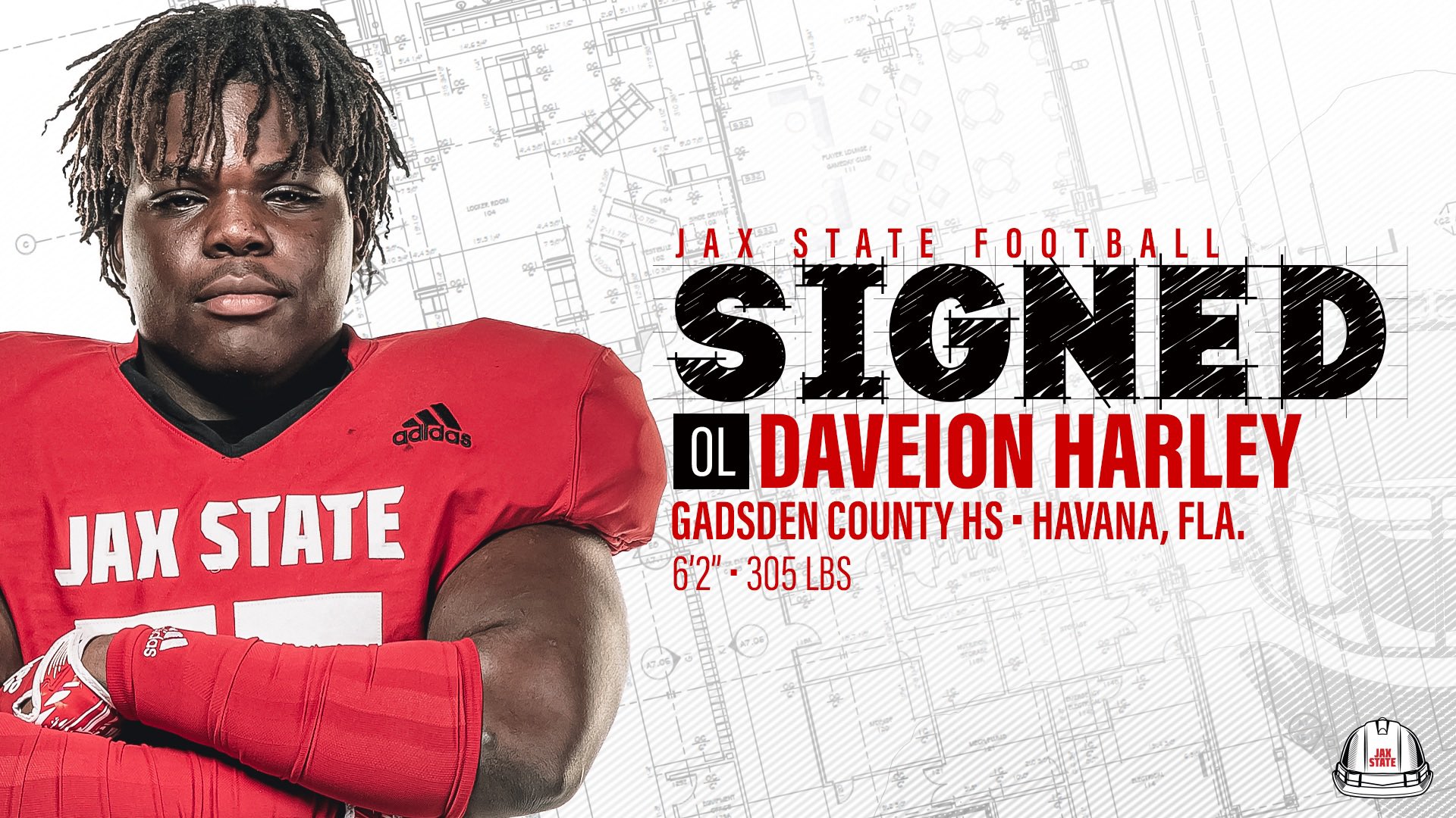 Interview with Daveion Harley Offensive Lineman for Jacksonville State ...